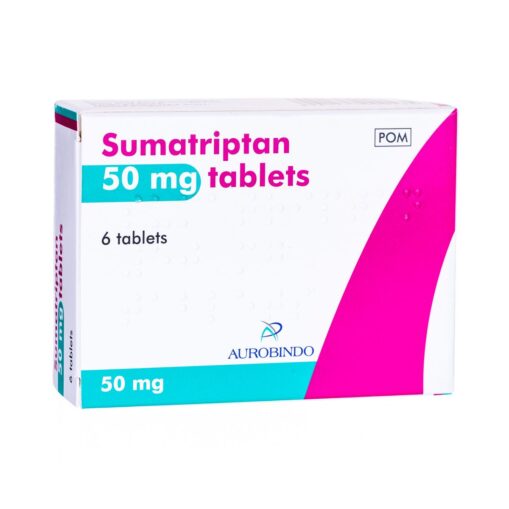 Sumatriptan 50mg Tablets - Buy Online From DailyChemist.com