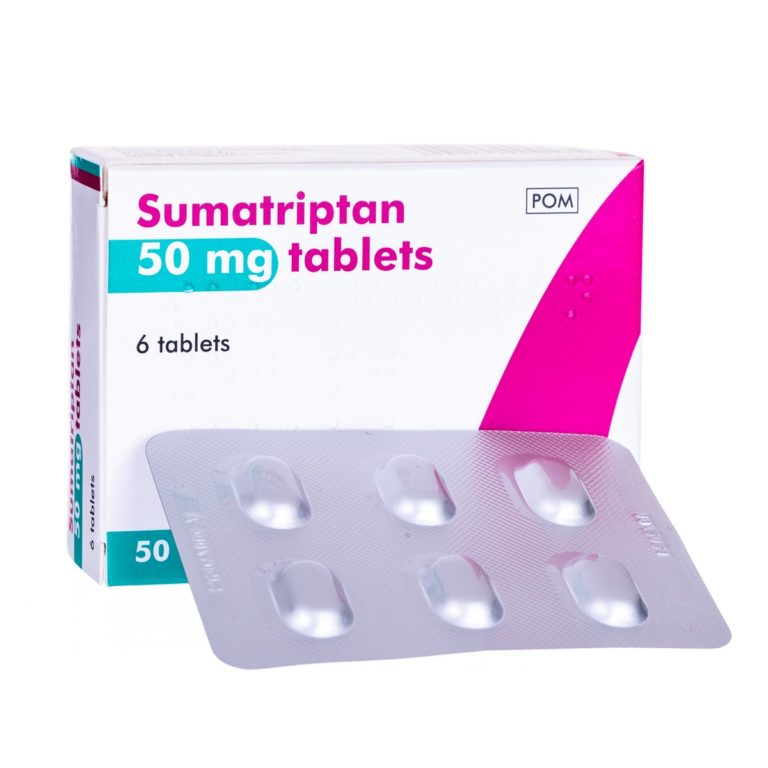 Sumatriptan 50mg Tablets - Buy Online From DailyChemist.com