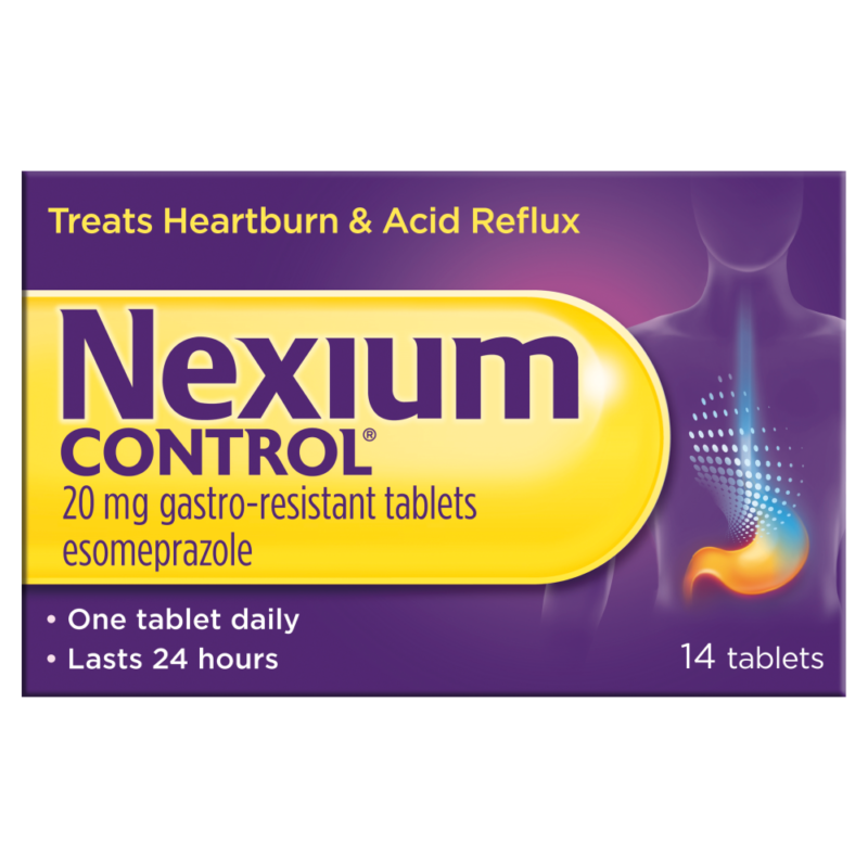 Buy Nexium Control 20mg - 14 tablets Online | Daily Chemist