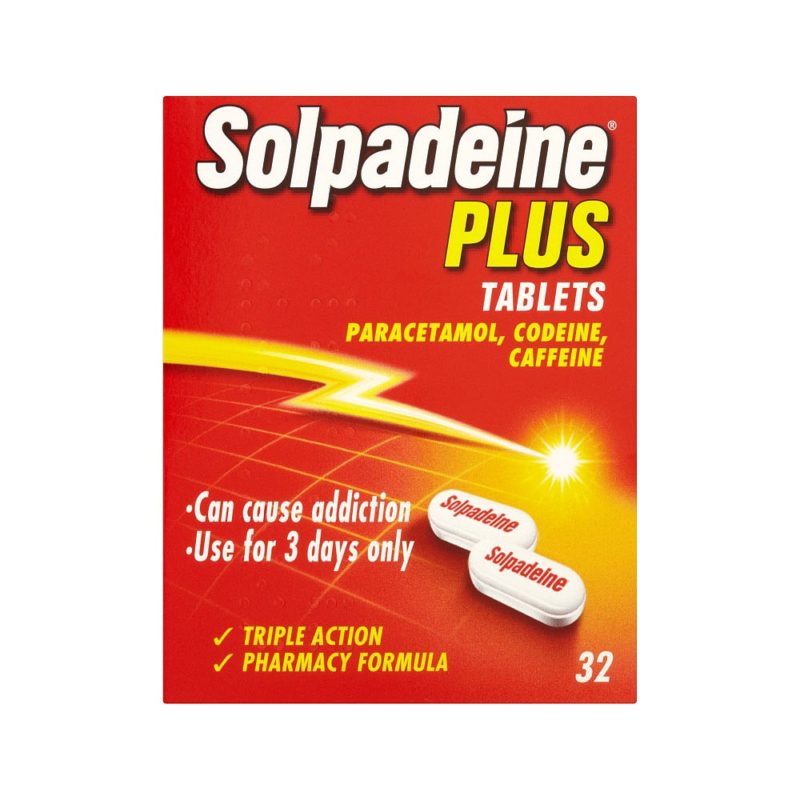 Buy Solpadeine Plus - 32 tablets Online | Daily Chemist