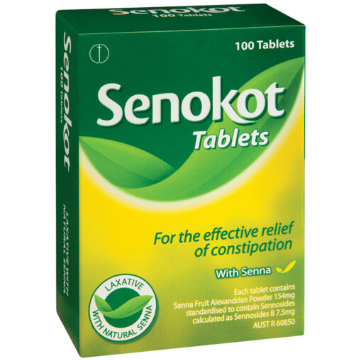 Buy Senokot - 100 tablets Online | Daily Chemist