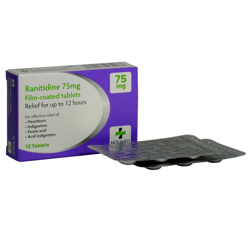 Buy Ranitidine 75mg (Generic Zantac) - 12 tablets Online | Daily Chemist