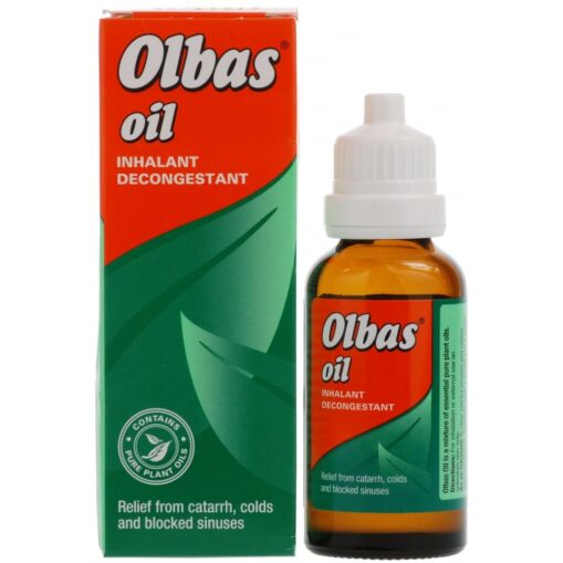 Buy Olbas Decongestant Oil 30ml Online | Daily Chemist