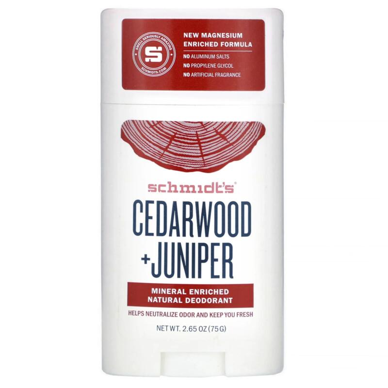 Buy Schmidt's Natural Sensitive Deodorant Stick Cedarwood and Juniper ...