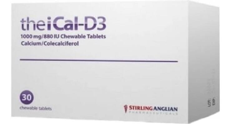 Buy TheiCal-D3 Chewable Tablets Pack of 30 Pc Online | Daily Chemist