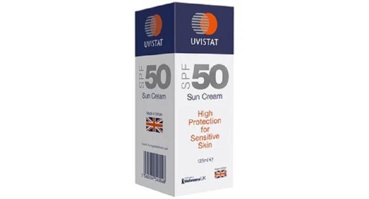 Buy Uvistat Sun Cream SPF50 125ml Pack Online | Daily Chemist