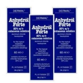 Buy Anhydrol Forte Roll On 20% W/v Cutaneous Solution 60mlx3 Pack ...