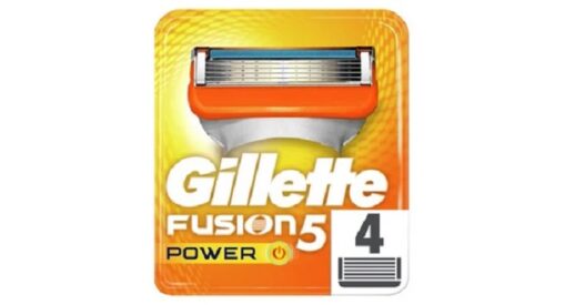 Buy Gillette Fusion Power Razor Blades Pack of 4 Nos Online | Daily Chemist