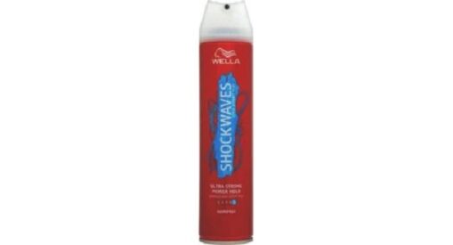 Buy Wella Shockwaves Ultra Strong Power Hold Hairspray 250ml Pack ...