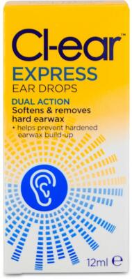 Buy CL Ear Drops Express Dual Action 12ml Online | Daily Chemist
