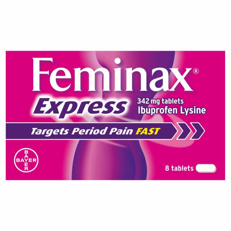 Buy Feminax Express 16 tablets Online | Daily Chemist