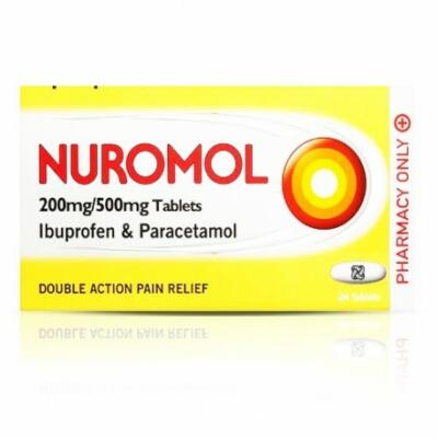 Buy Nuromol Tablets pack of 24 Online | Daily Chemist